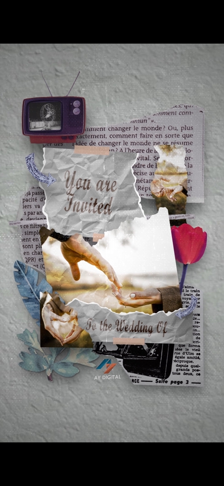 3D Collage Animation