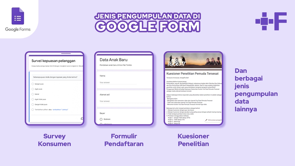 Jasa Pembuatan Google Form (Formulir Google)