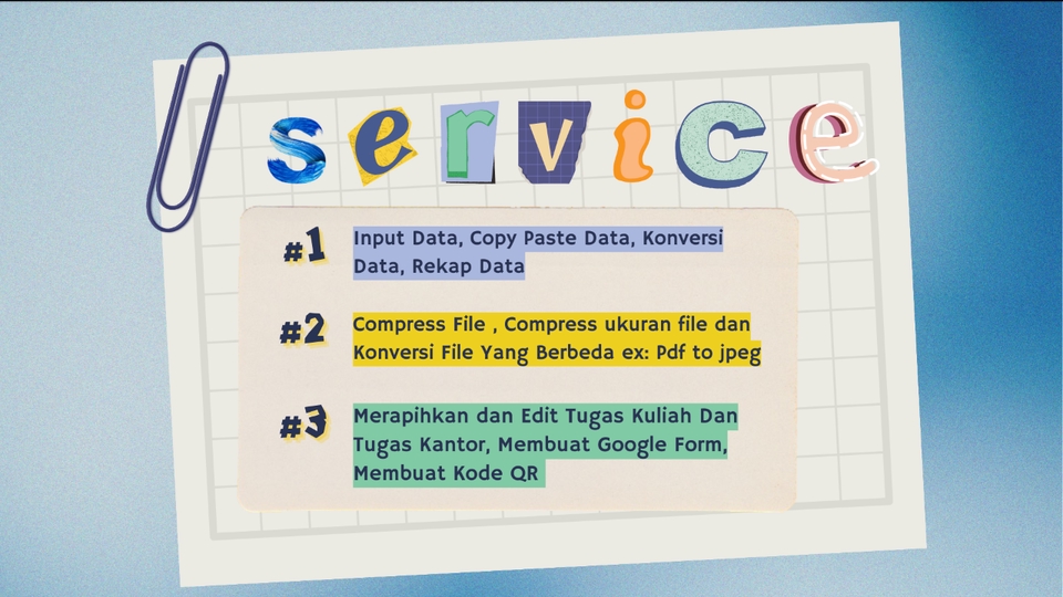 Jasa Entry Data Akurat, Rapi, & Tepat Waktu – UMKM | Tugas Kuliah | Kantor