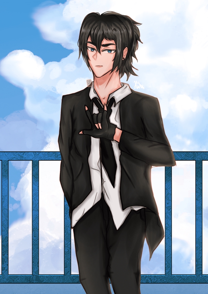 Ilustrasi design anime / fanart / OC original character / game