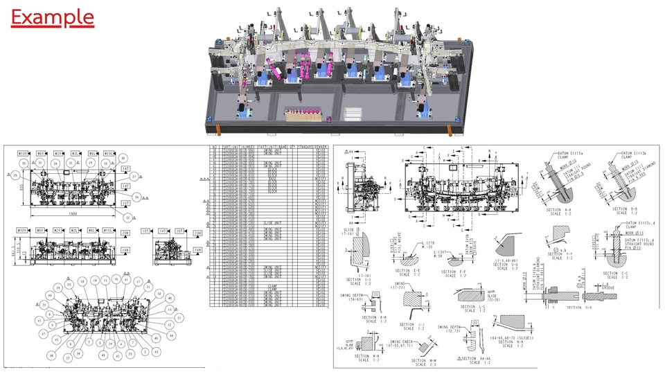 ออกแบบและเขียนแบบเครื่องกล 3D,2D/ผลิตภัณฑ์/ชิ้นส่วน/อุปกรณ์/CF/Jig ...