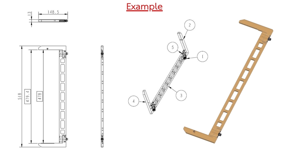 ออกแบบและเขียนแบบเครื่องกล 3D,2D/ผลิตภัณฑ์/ชิ้นส่วน/อุปกรณ์/CF/Jig ...