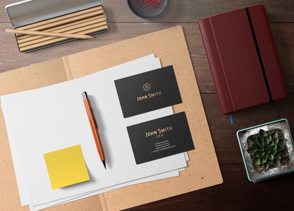 Jasa Design Kartu Nama, ID Card