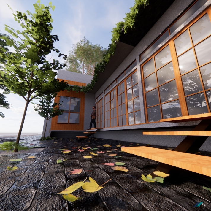 Desain Arsitek Rumah, Kafe, Ruko dll + Free RAB