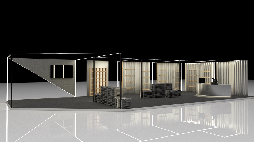 3D Perspective งาน Shop-Store ,Booth-Design, Kiosk, Interior Design และ ...