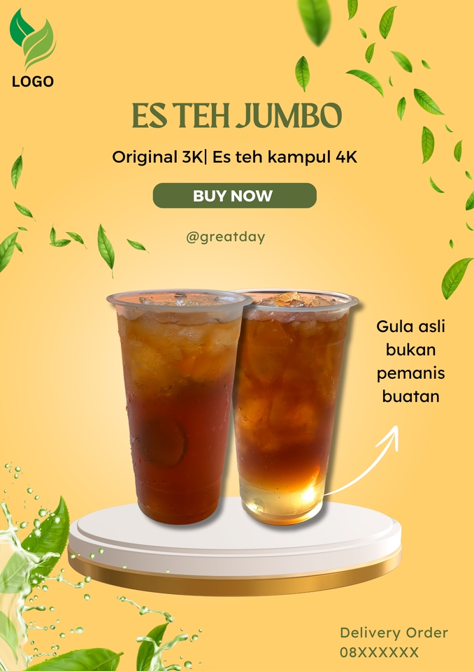 Pembuatan Design Flyer, Poster, ID Card, Food Menu, Brosure