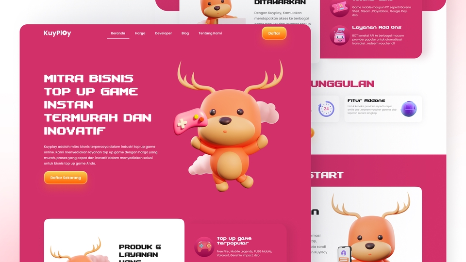 UI/UX Design - Figma dengan Style Guide, Components, Design System ...