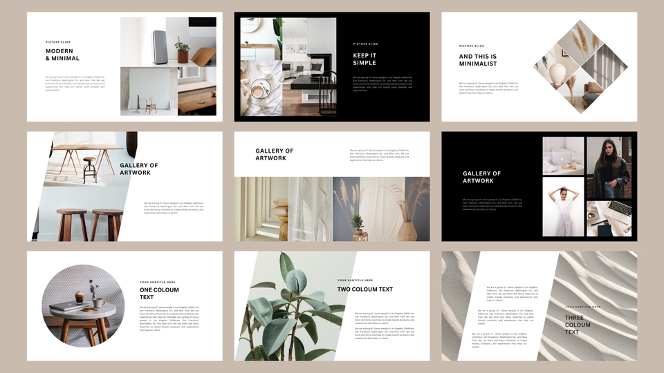 Desain Presentasi Power Point - Modern, Menarik, Minimalis