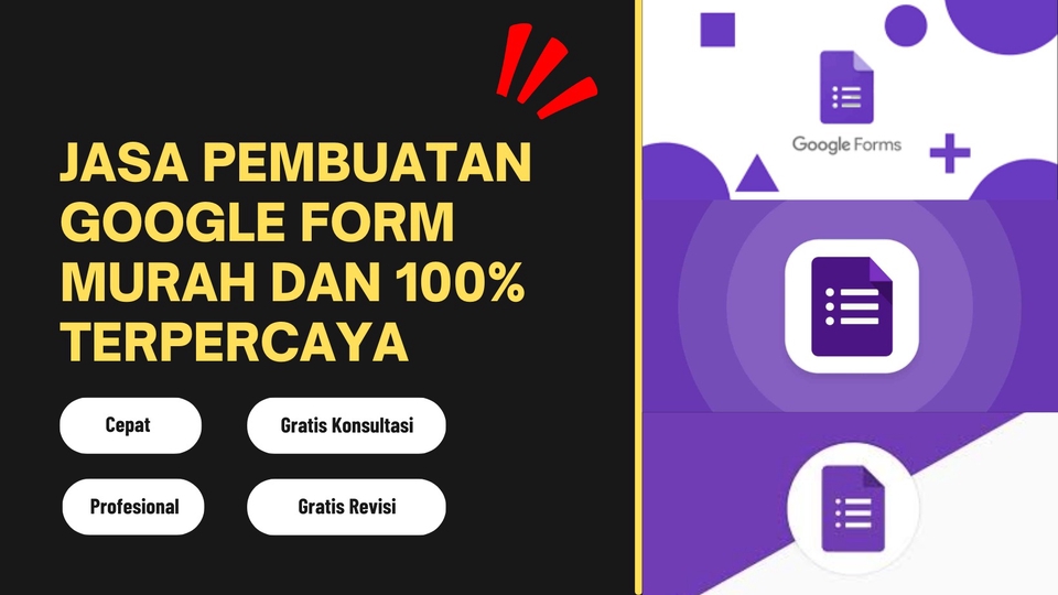 Jasa Pembuatan Google Form Murah dan 100% Terpercaya
