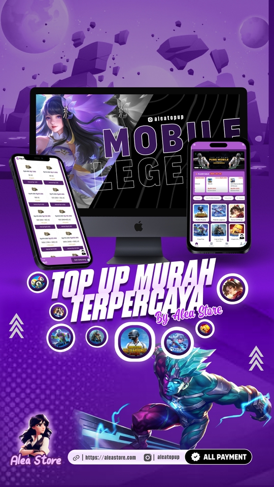 Design Story TopUp Game