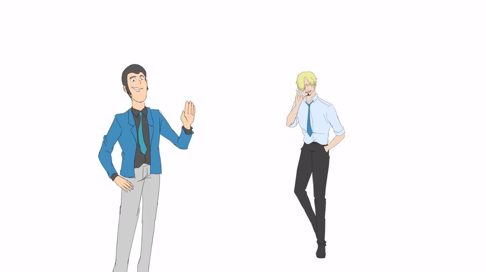 2D Animation with frame by frame technique