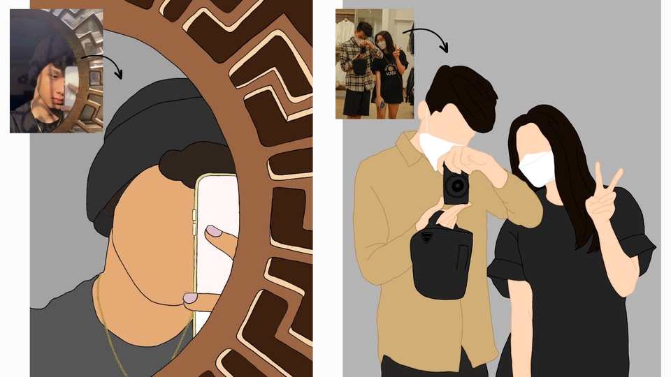 ILUSTRASI KARTUN VECTOR