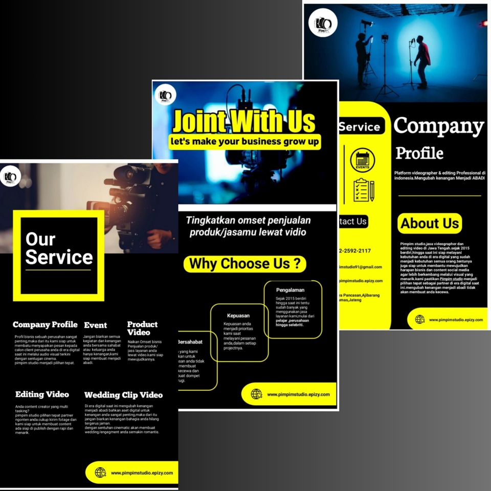 Jasa pembuatan Company Profile / Portofolio Perusahaan dan Curriculum ...
