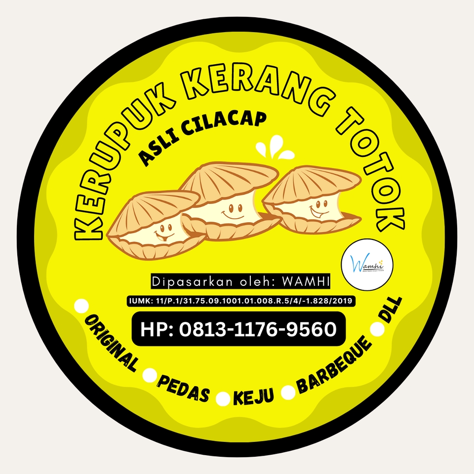 Desain kekinian Label dan Kemasan