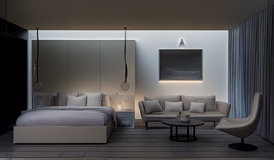 Jasa Membuat Desain Rendering 3D Kamar Tidur