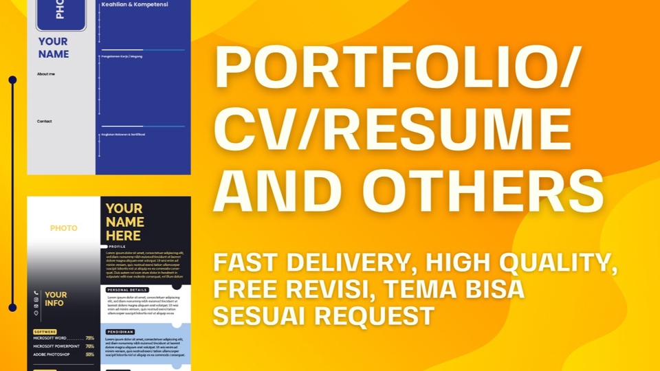 CV/Portfolio/Resume (FAST DELIVERY!!)
