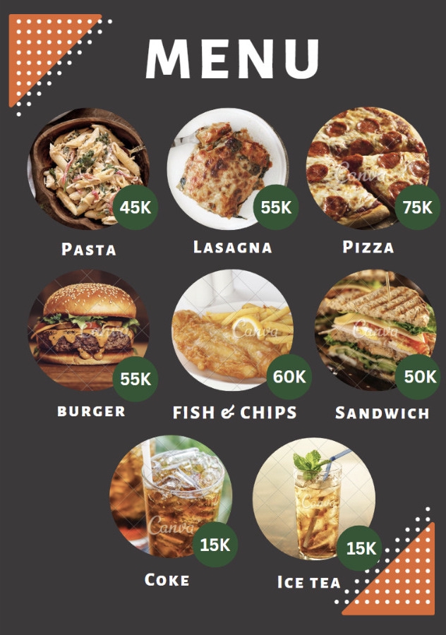 Jasa Design Menu Restoran dan Cafe