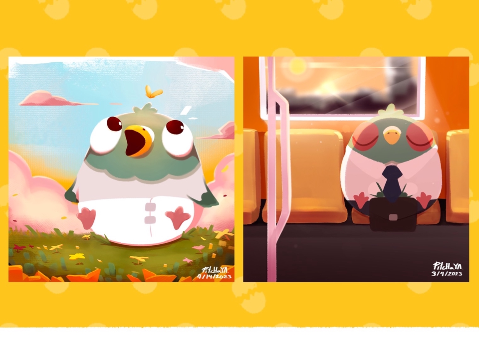 รับวาดออกแบบ Character น่ารัก,Sticker Line,Mascot