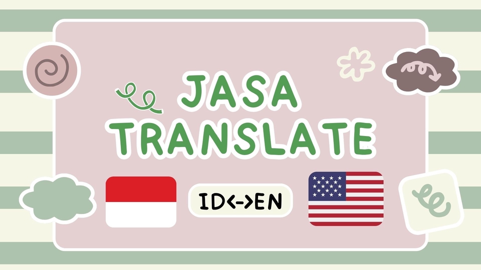 Jasa Translate Translation Bahasa Indonesia-Inggris English-Indonesian