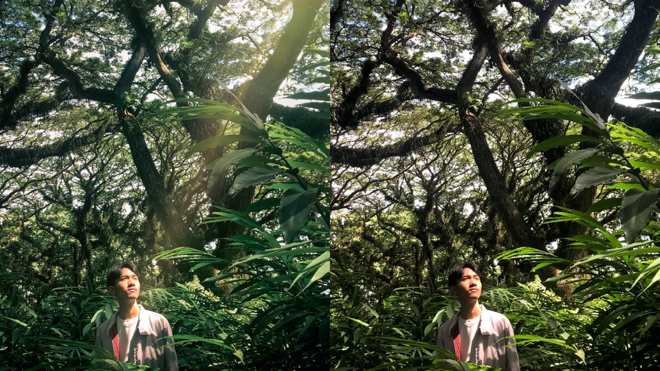 Editing photo in Lightroom and Photoshop