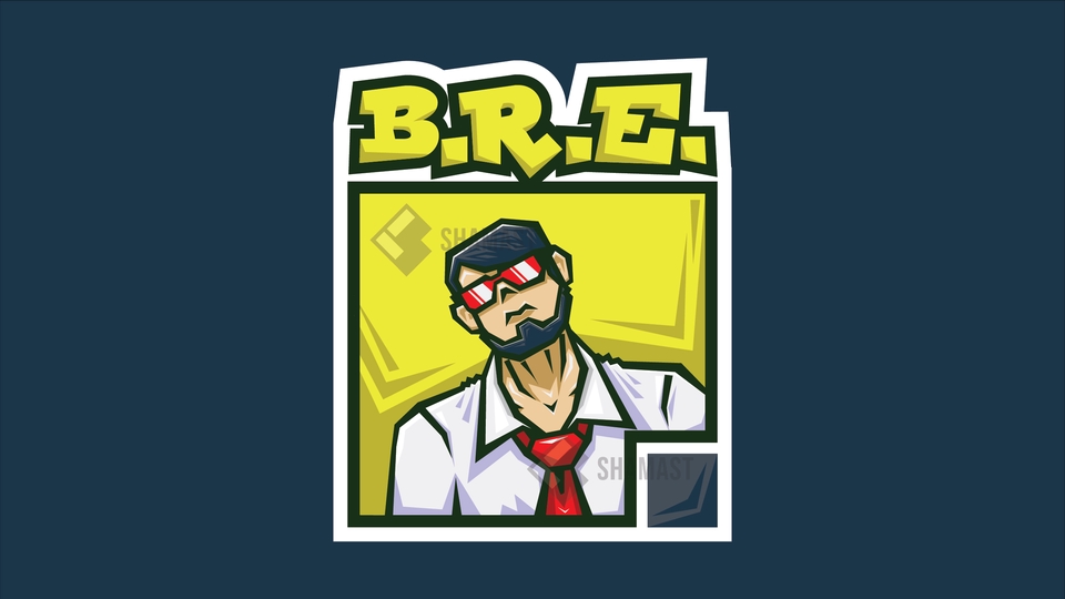 Ilustrasi vector untuk kaos sablon dan sticker