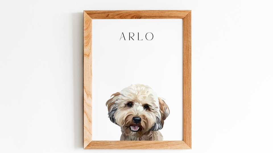 Vector Pet Potret dalam pembuatan 24 jam