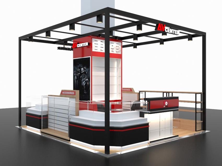 ออกแบบ booth exhibition event booth shop design