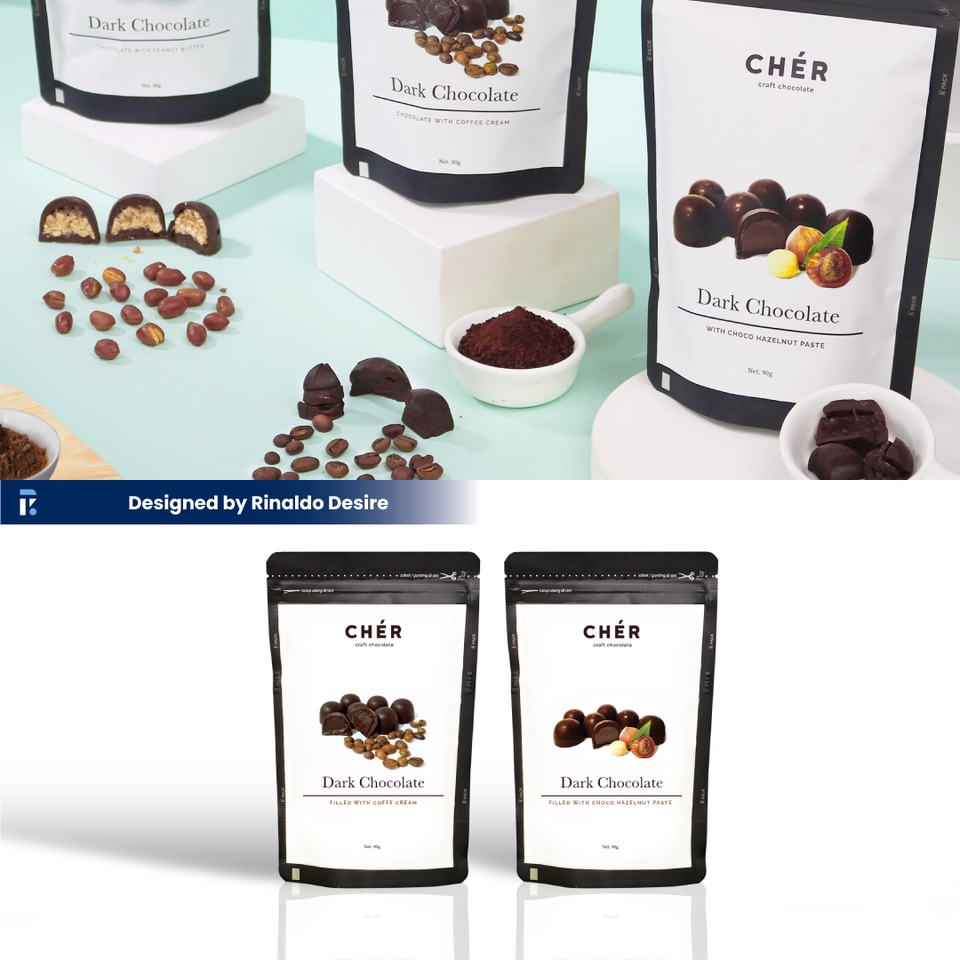 Desain packaging produk atau stiker label kemasan