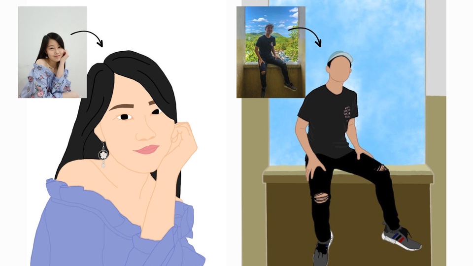 ILUSTRASI KARTUN VECTOR