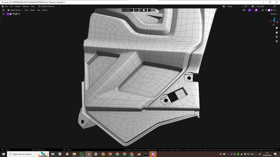 RETOPOLOGY 3D SCANS SECARA MANUAL