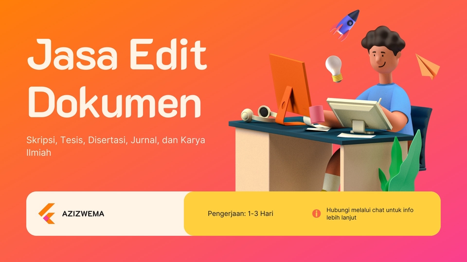Jasa Edit Dokumen (Skripsi, Tesis, Disertasi, Jurnal dan Karya Ilmiah)