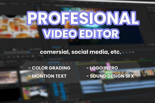 vidio editor profesional untuk apa aja