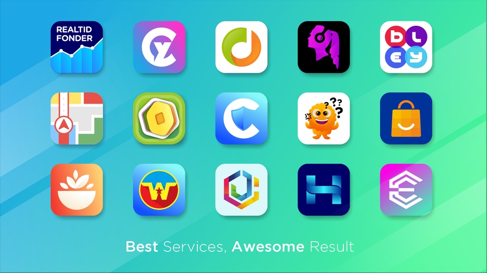 Desain Logo untuk APP ICON 24 Jam Jadi, BEBAS REVISI