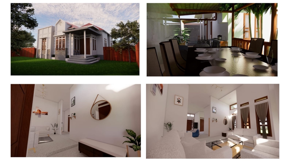 Render Gambar Bangunan