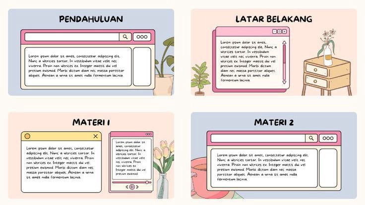 Powerpoint presentation desain / pembuatan presentasi online