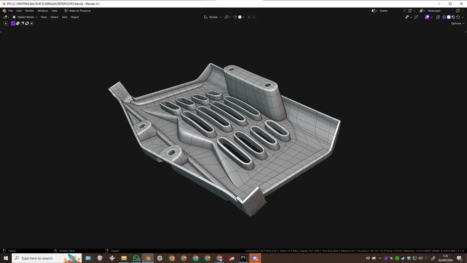 RETOPOLOGY 3D SCANS SECARA MANUAL