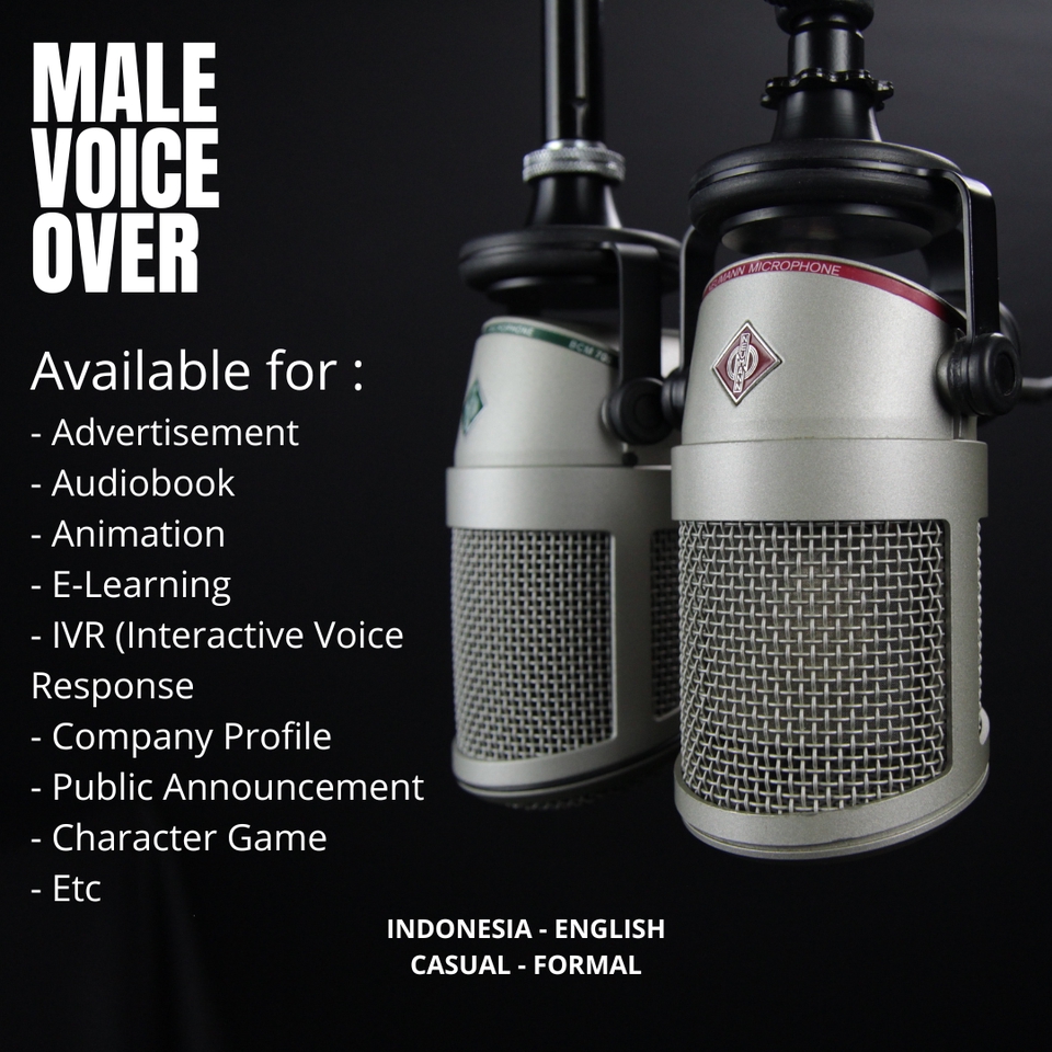 Voice Over atau Dubber