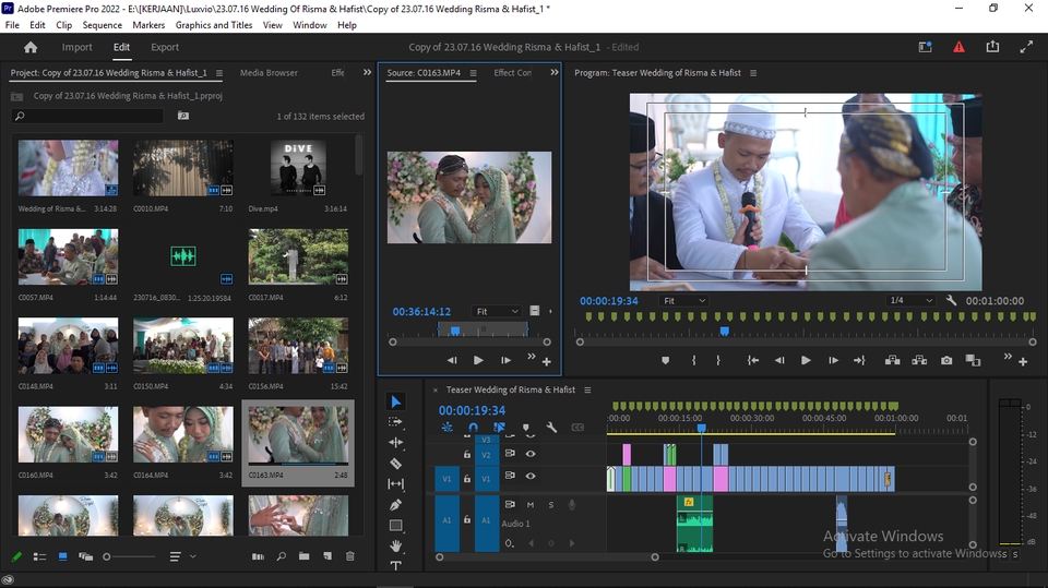 Edit Video Sesuai Kebutuhan (Company Profile / Cinematic / Konten)