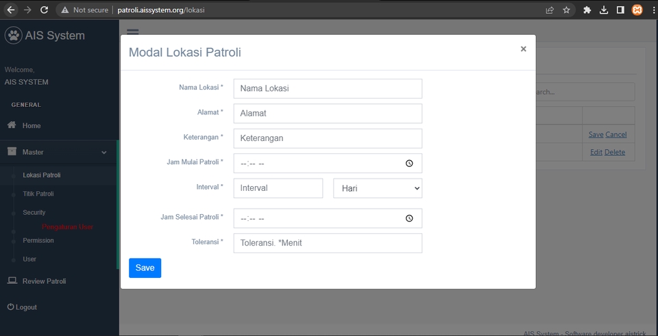 Aplikasi Patroli Satpam | Aplikasi Patroli Murah | Patroli Digital Murah | Patroli Satpam Murah