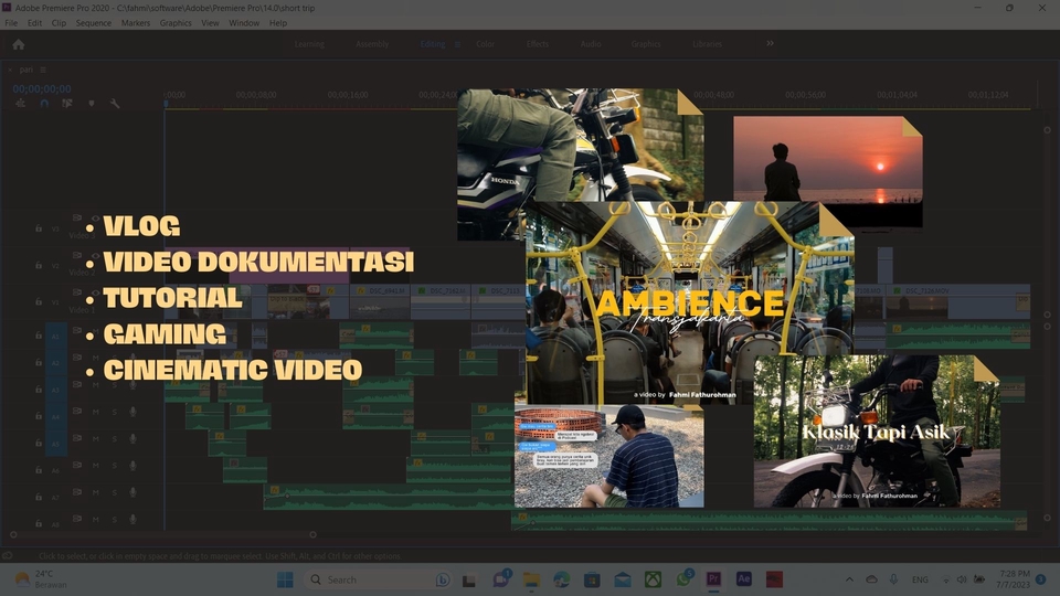 Edit Konten Simple & Menarik