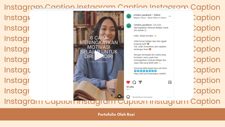 Jasa Pembuatan caption Instagram