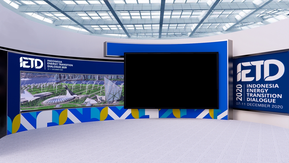 3D Virtual Background (Virtual Event)
