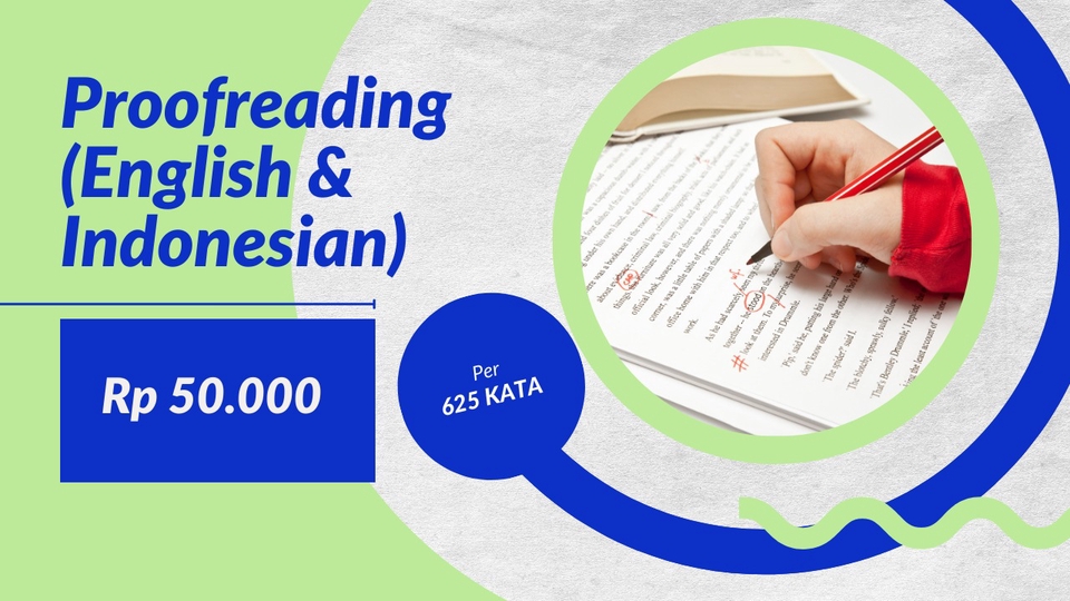 Jasa Proofreading (English & Indonesian)