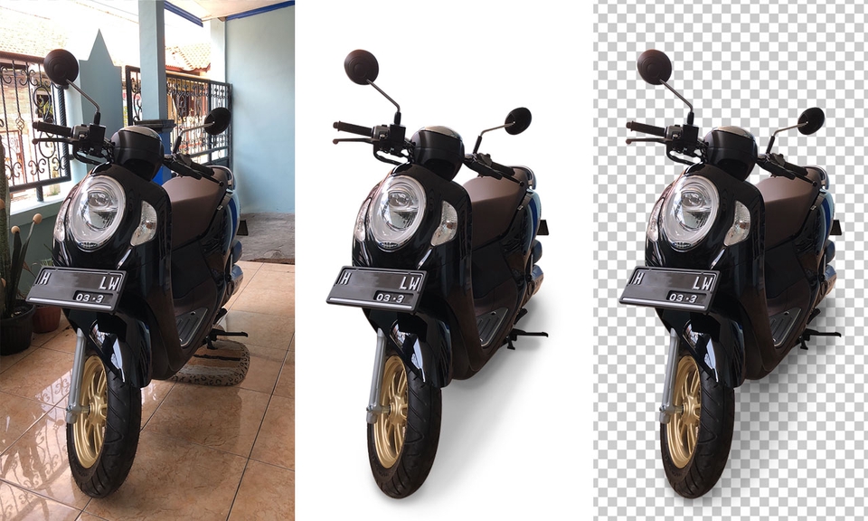 Hapus Background Foto rapi dengan Pen Tool bukan auto-generated