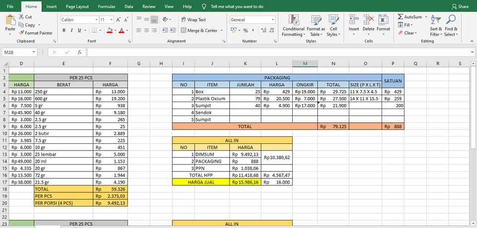 Jasa Entry Data Excel/Spreadsheet