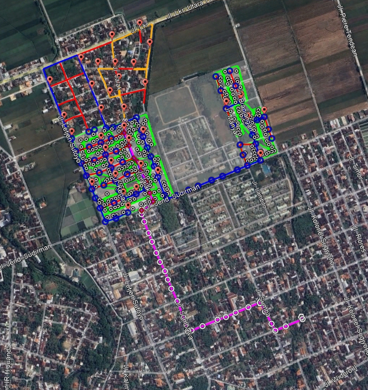 Desain Fiber Optic (Backbone / FTTH)