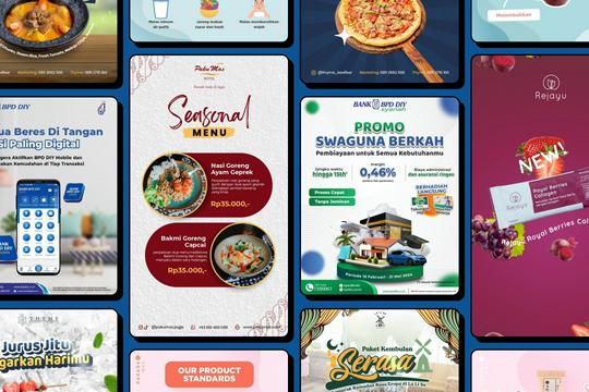Motion Graphic Produk untuk Sosial Media