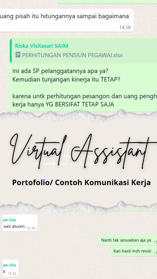 Menerima Jasa sebagai Virtual assistant, Untuk Perorangan maupun untuk ...