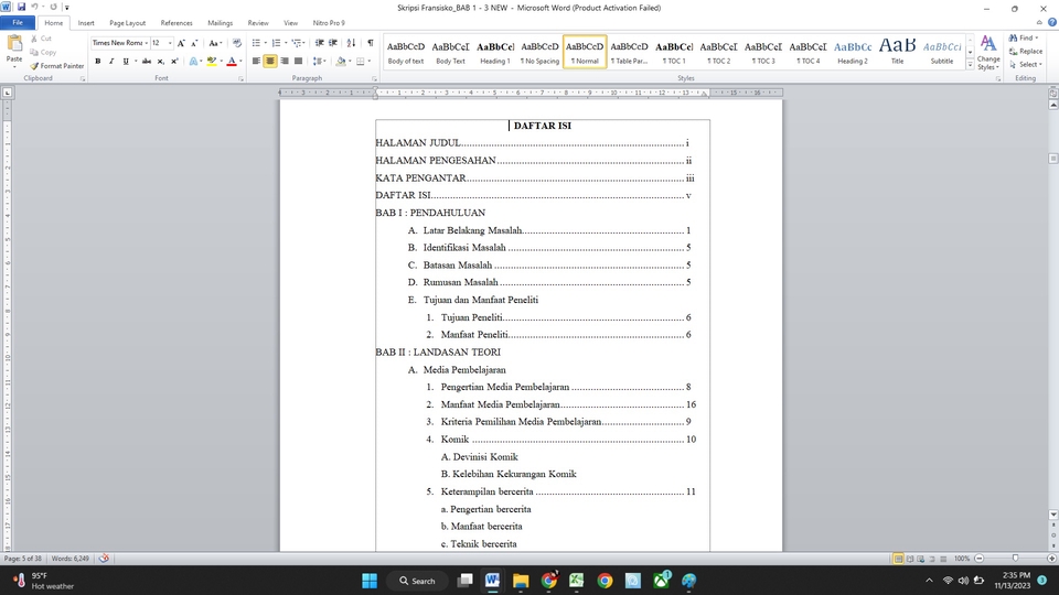 Jasa Pengetikan & Edit Dokumen Cepat & Rapi