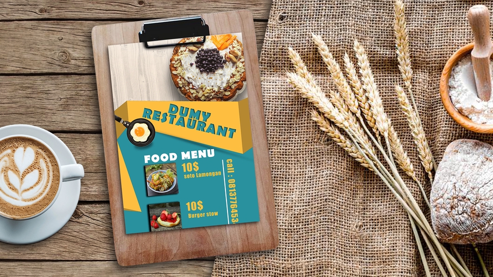 DESIGN MENU HARGA TERJANGKAU